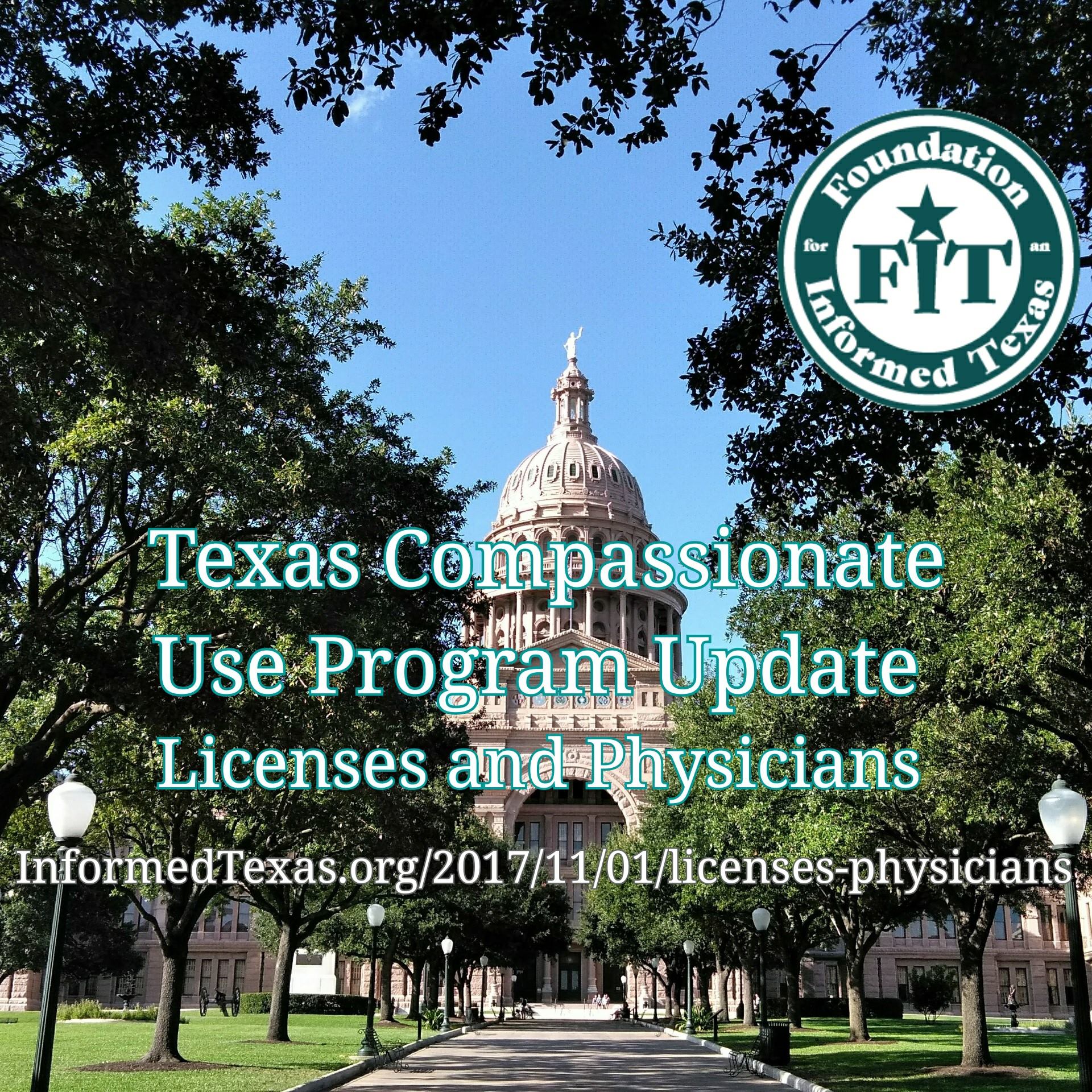 Texas Compassionate Use Program Update: Licenses and Physicians – Texas ...