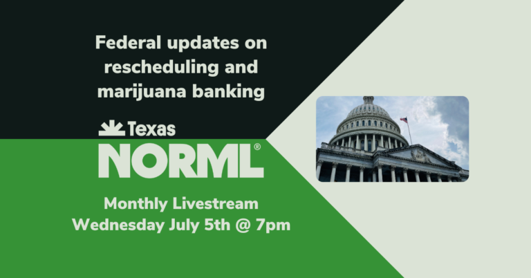 July Livestream: Federal updates on rescheduling and marijuana banking ...